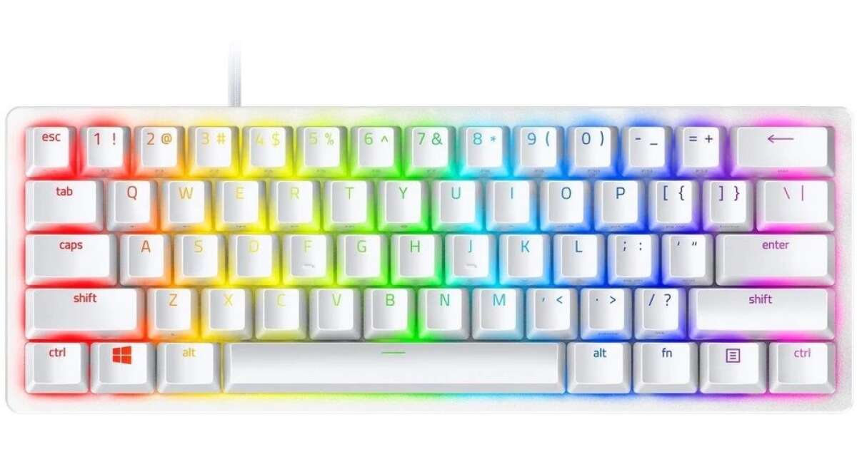 Razer Huntsman Mini Mercury Edition (Purple Switch) White US | Pepita.hu