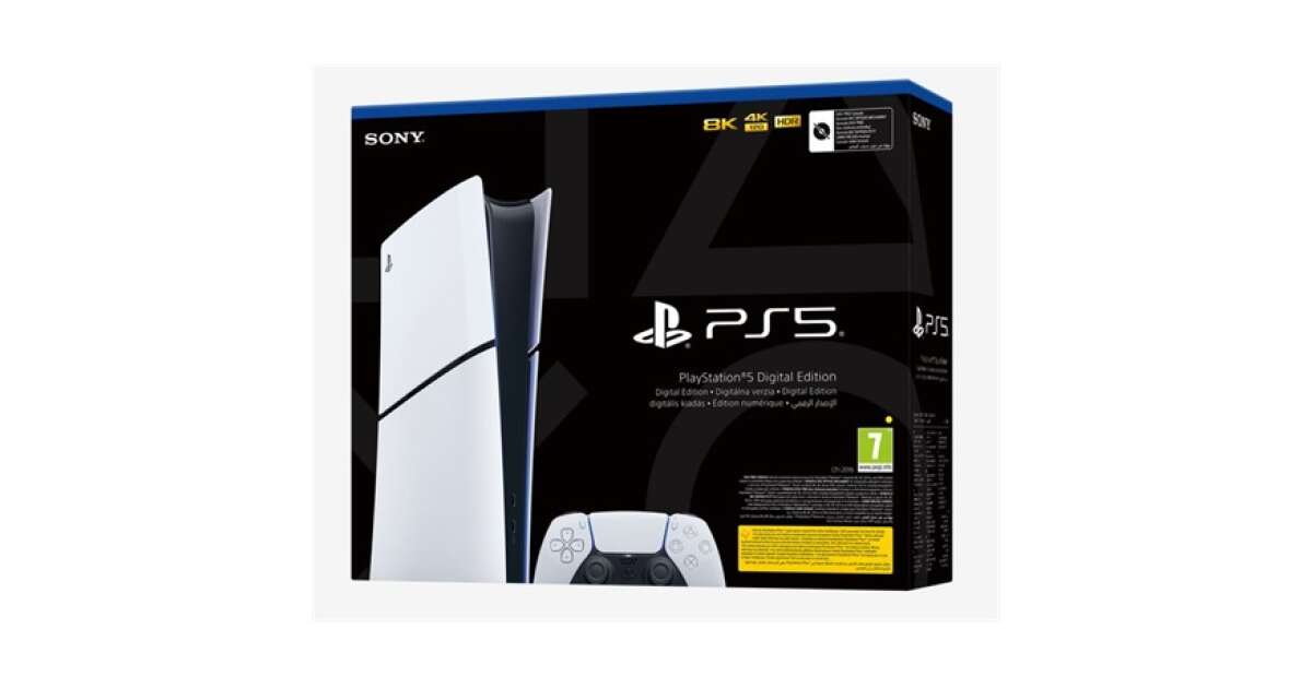 Consolă de jocuri Sony PS5 DIGITAL SLIM D-CHASSIS | Pepita.com