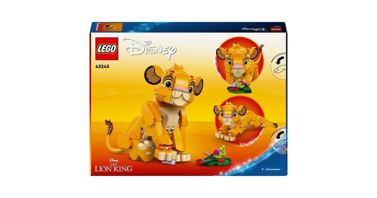 LEGO® Disney Classic Simba the Little Lion King 43243 | Pepita.com