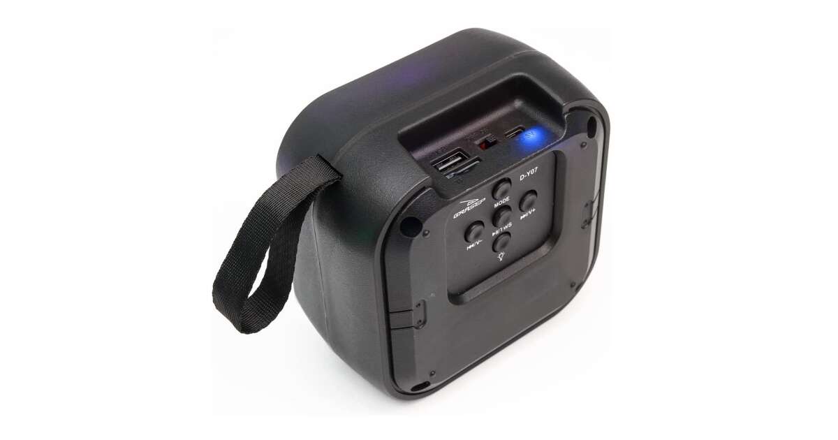 ZQS1205 RGB LED Bluetooth hangszóró - kompakt méretű hangszóró minden ...
