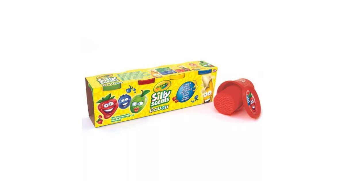 Crayola Silly Scents Gyurma - 4 db Illatos Gyurma | Pepita.hu