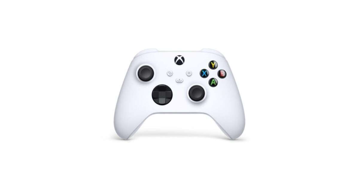 Controler wireless, Microsoft, Pentru Xbox, Alb (MIC-XBOX-CONT-WTH ...