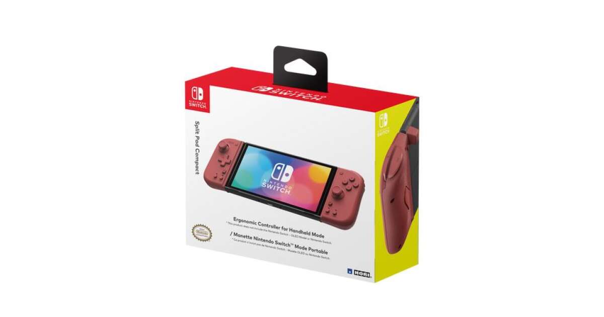Hori Split Pad Compact - Nintendo Switch Kontroller - Apricot Red ...