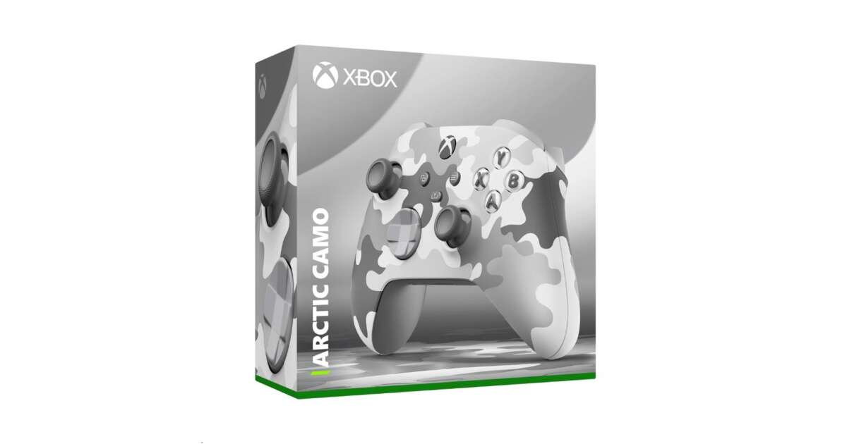 Microsoft Xbox Series X/S Arctic Camo Special Edition vezeték nélküli kontroller (QAU-00139 ...