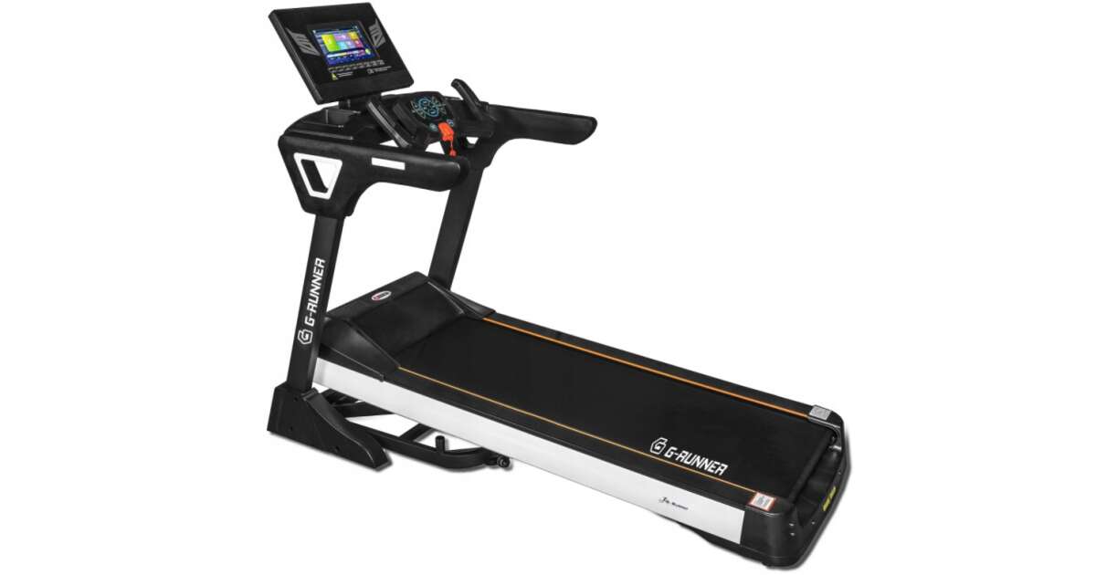 G-Runner 800 összecsukható, dönthető Futópad, WIFI, USB, Android, 6LE ...
