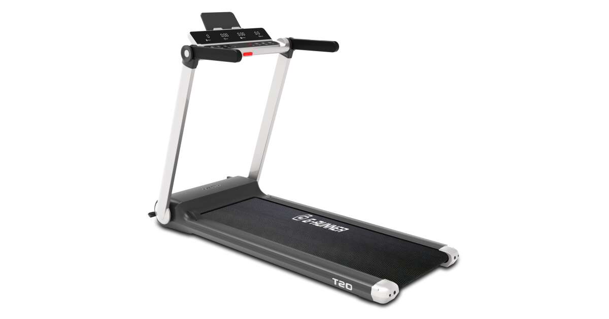 G-Runner T20 Pro Compact összecsukható Futópad, Bluetooth, App ...