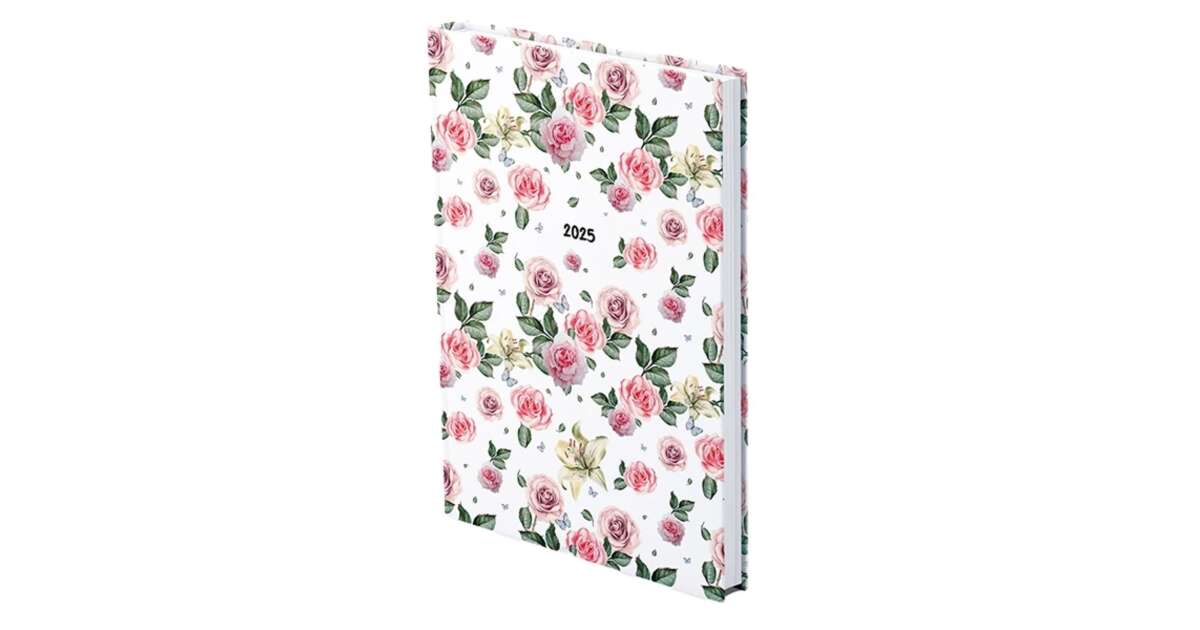 Határidőnapló TOPTIMER Joy J012 B/6 heti fehér lapos Elba UV 2025 ...