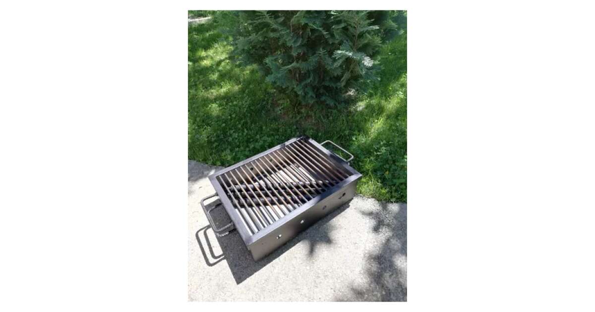 Gratar Camping din fier, lucrat manual MIC 40x30cm | Pepita.com
