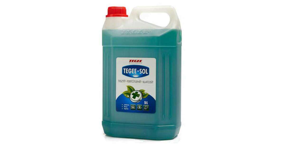 Tegee Tegesol - Szolárium fertőtlenítő koncentrátum 5L | Pepita.hu