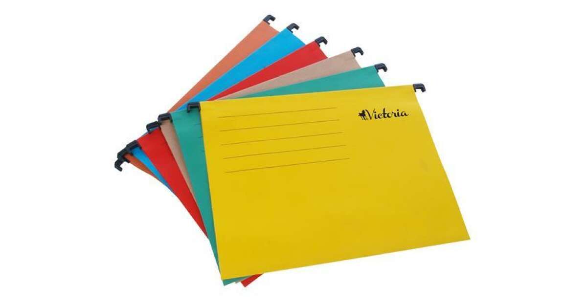 VICTORIA A4 cardboard natural hanging file | Pepita.com