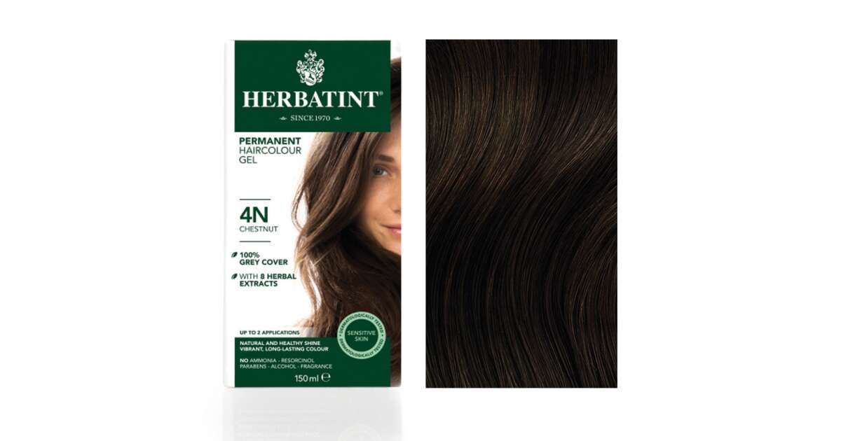 Herbatint 4N Gesztenye Hajfesték Gél - 135 ml | Pepita.hu
