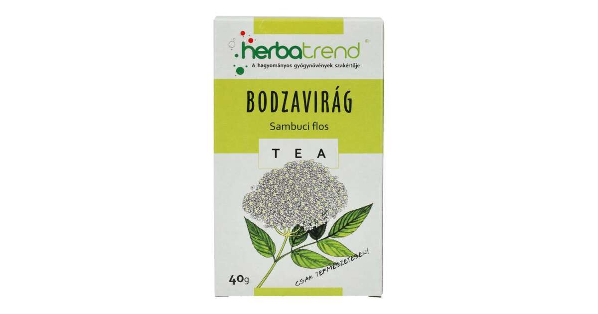 HERBATREND BODZAVIRÁG TEA 40 G | Pepita.hu