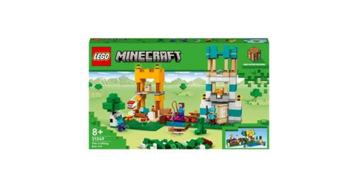 LEGO Minecraft 21249 Crafting láda 4. 0 | Pepita.hu