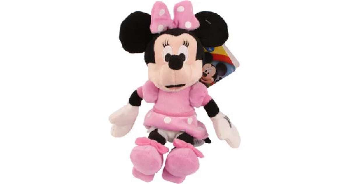 Minnie egér Disney plüssfigura - 20 cm | Pepita.hu