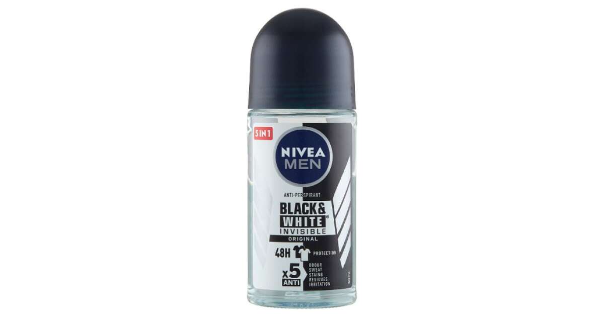 Vélemények: NIVEA MEN Black & White Invisible Roll-on - 50ml | Pepita.hu