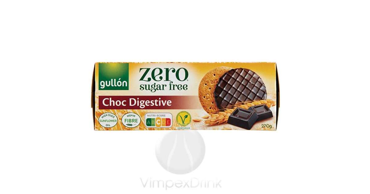 Gullon Digestive Choco diabet. keksz 270g | Pepita.hu