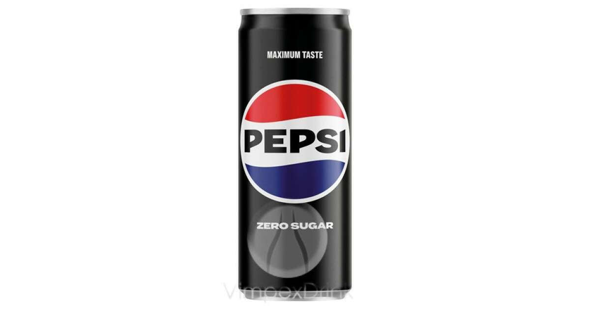 Pepsi Max Zero 0,33l CAN /24/ DRS | Pepita.hu