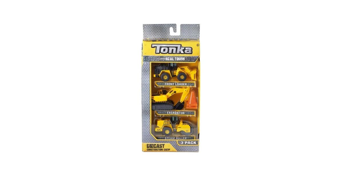 Baumaschinen Tonka Cars 3er Set #3617 | Pepita.com