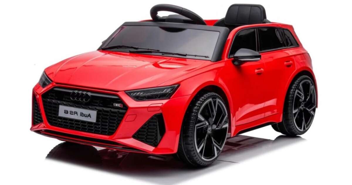 Elektromos autó Audi RS6 piros | Pepita.hu