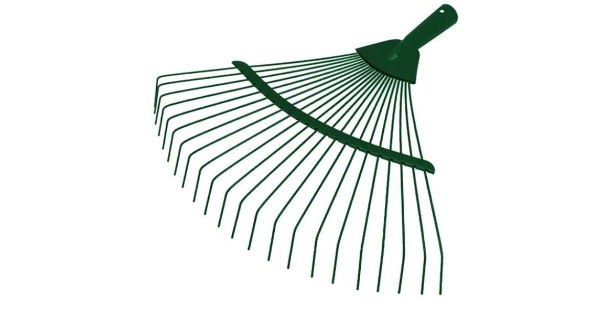 Grădină iarbă frunze grebla lumina sârmă metal 36cm în formă de ...