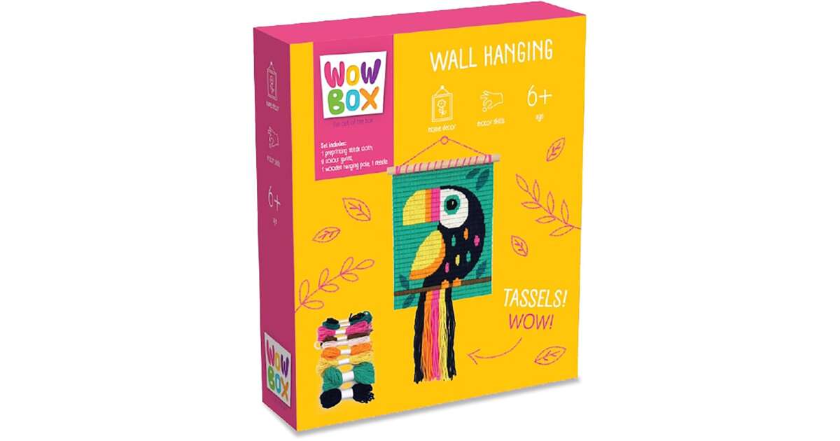 Wow Box Makramé Falidísz - Tukán | Pepita.hu