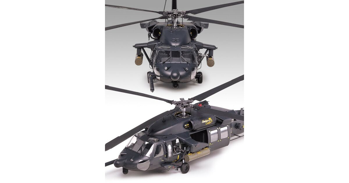 Academy AH-60L DAP Black Hawk Helikopter Modell - 1:35 | Pepita.hu