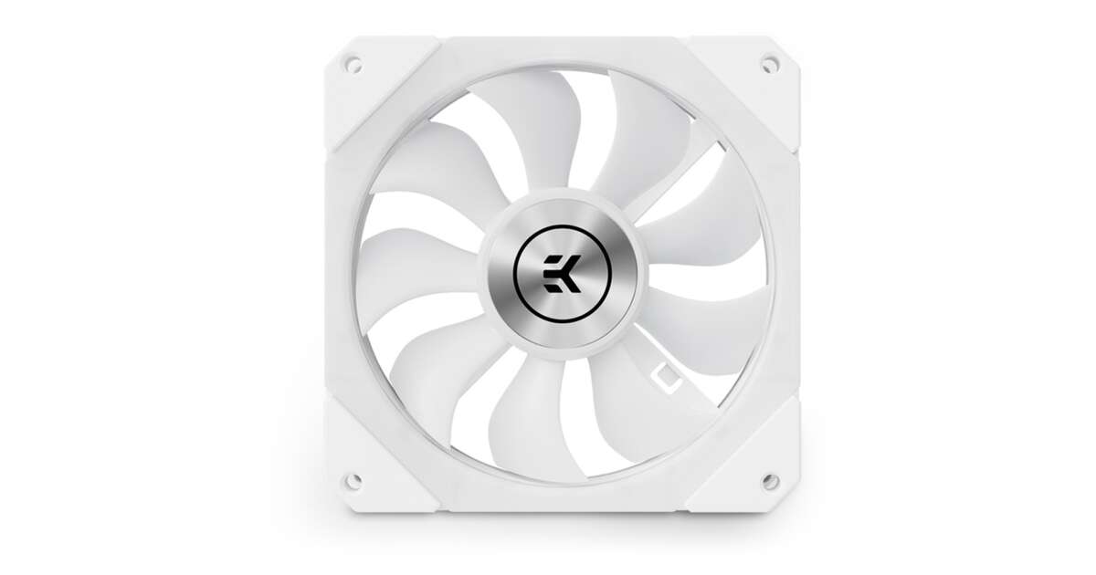 EKWB EK-Quantum Impulse 120 D-RGB 120mm Rendszerhűtő ventilátor - Fehér ...
