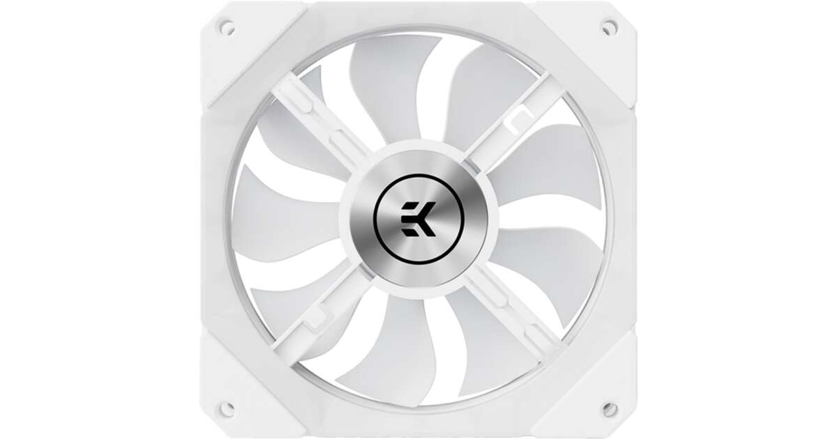 EKWB EK-Quantum Impulse 120 D-RGB 120mm Rendszerhűtő ventilátor - Fehér ...