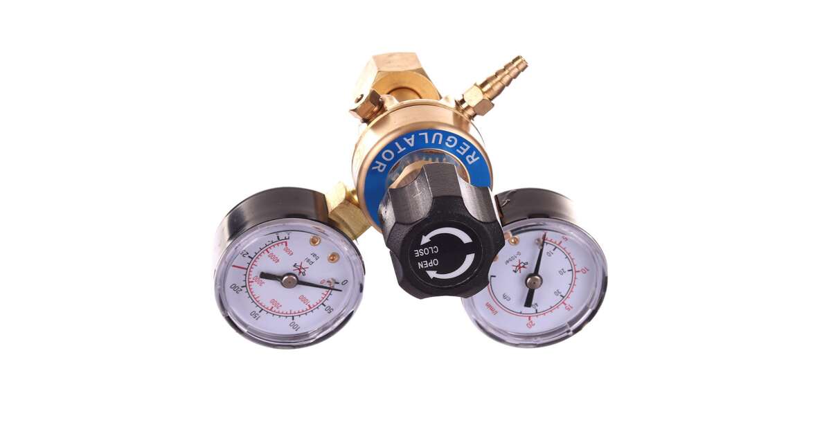 Reductor de presiune CO2 Argon AI1007, 2 manometre | Pepita.com