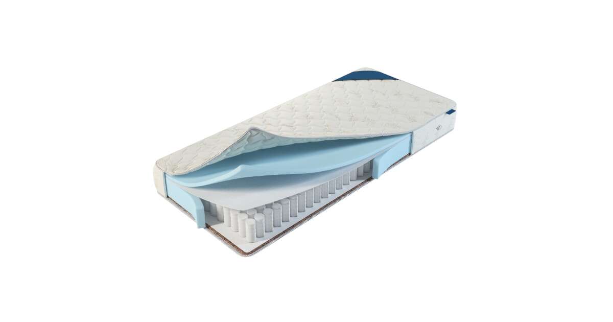 SleepConcept Pocket One 7 zónás táskarugós ortopéd matrac 100x200cm ...