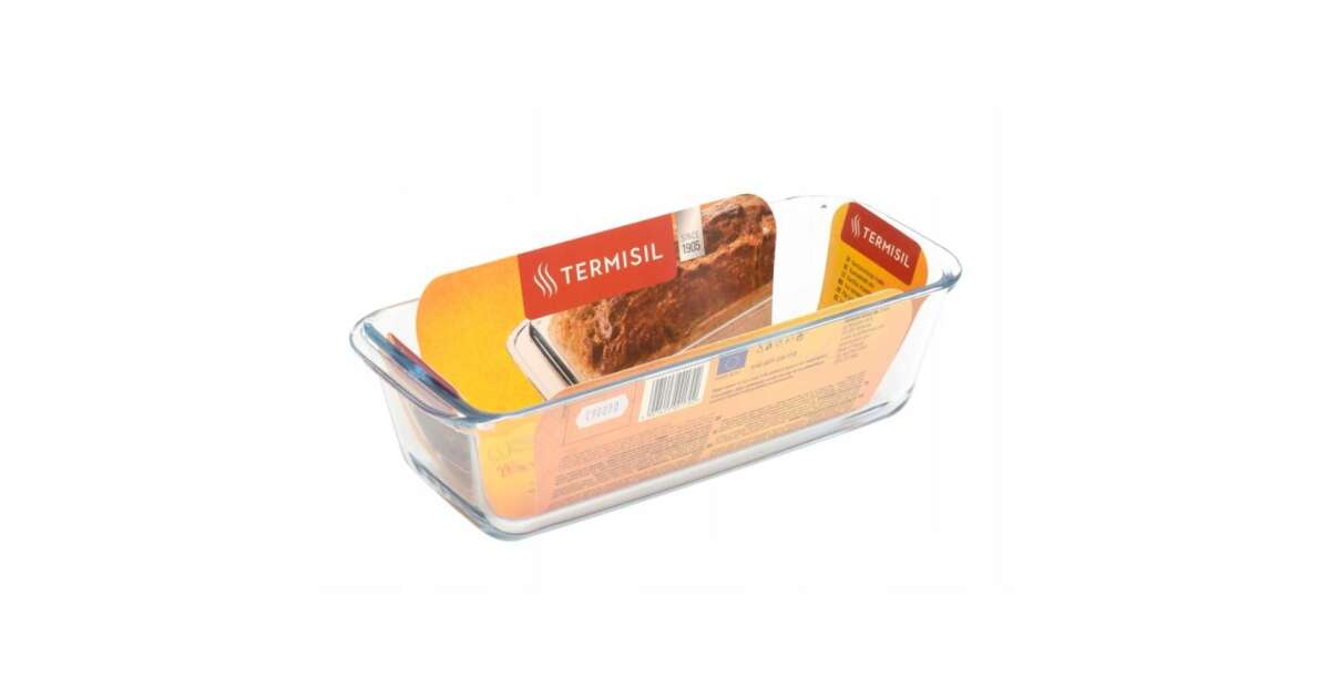Termisil hőálló üveg kenyérsütő forma 28,5 CM | Pepita.hu