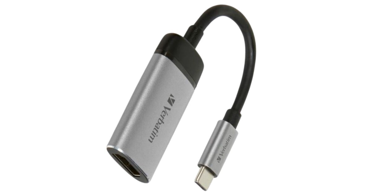 Verbatim USB-C HDMI 4K Adapter - Szürke | Pepita.hu