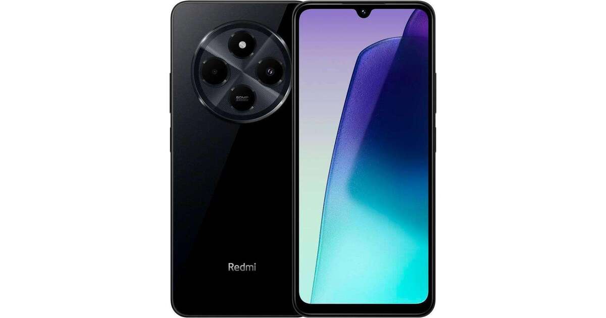 Xiaomi Redmi 14C 128GB 4GB RAM Dual SIM Mobiltelefon, Midnight Black ...