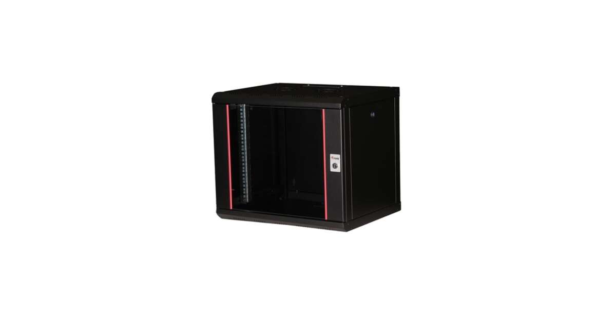 Equip Rack Szekrény - Falra Szerelhető - 9U - Fekete | Pepita.hu