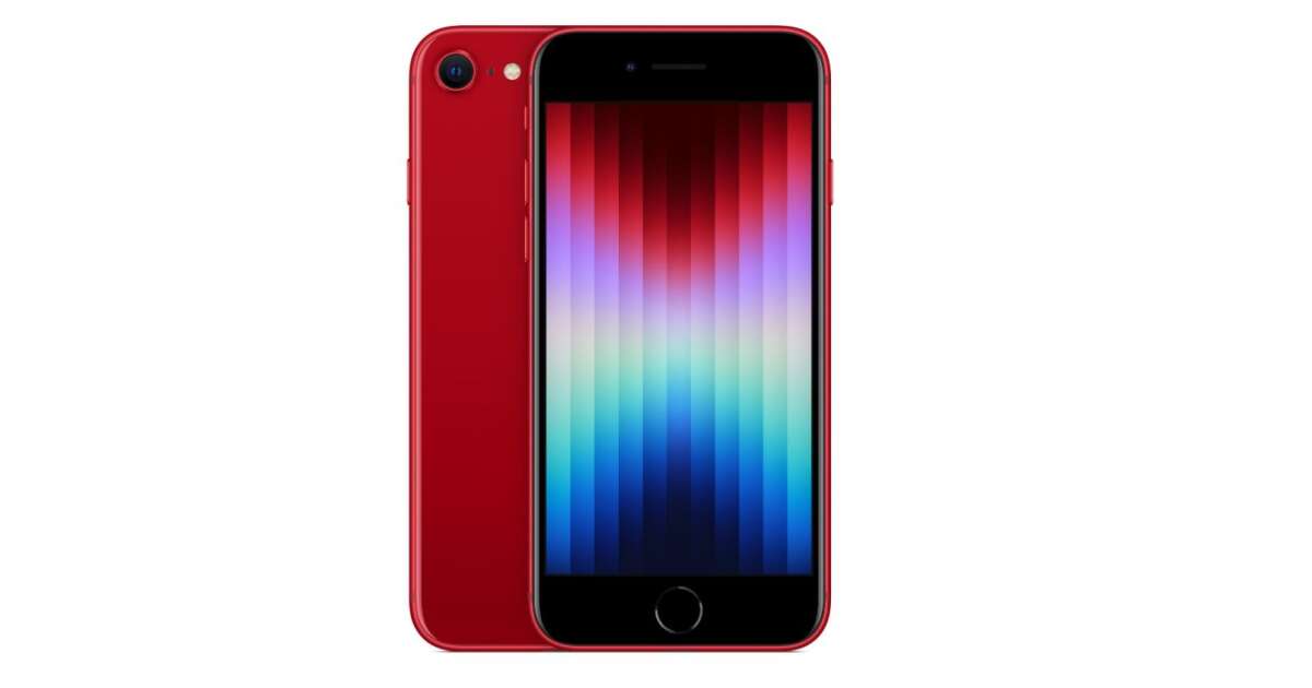Apple iPhone SE, 11,9 cm (4.7), Dual SIM, 5G, 128 GB, Vörös ...