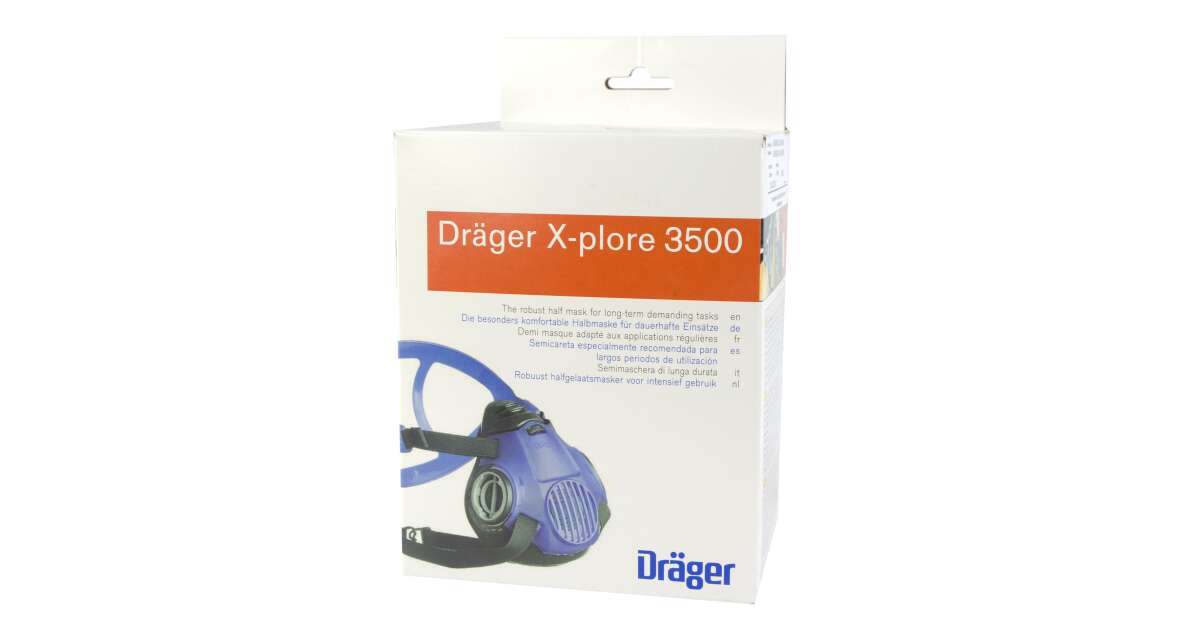 Dräger X-plore 3500 (fél arc respirátor - M) Higiénia tisztítás ...