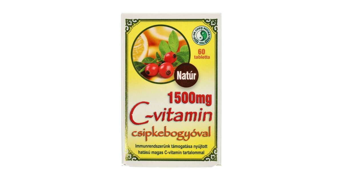 DR.CHEN C-VITAMIN 1500MG CSIPKEB. TBL. | Pepita.hu
