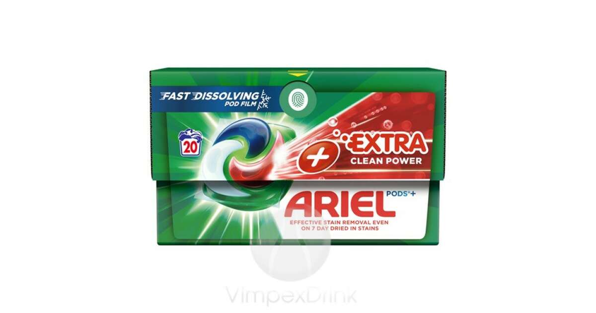 Ariel kapszula 20db Extra Clean | Pepita.hu