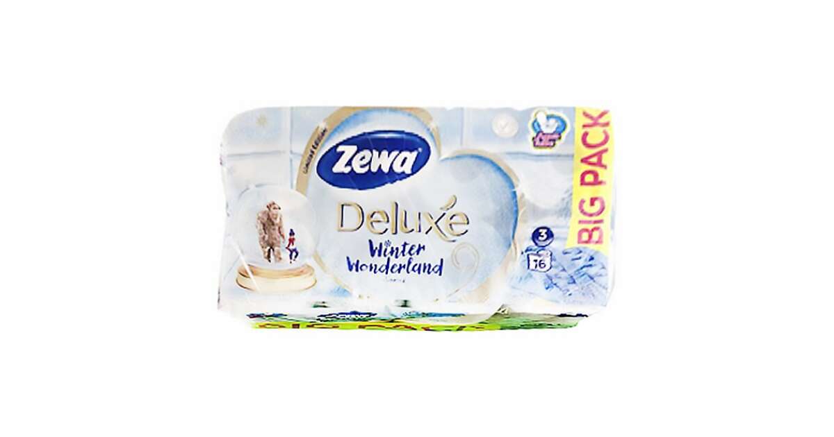 Toalettpapír ZEWA Deluxe 3 rétegű 16 tekercses LE. Spring/Winter | Pepita.hu