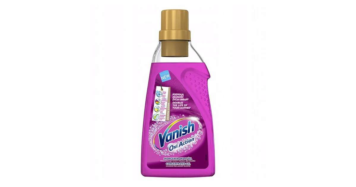 Folteltávolító folyadék VANISH Pink 500ml | Pepita.hu
