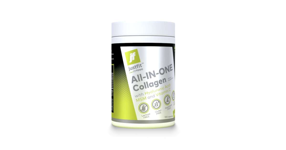 All-IN-ONE Collagen - kollagén kapszula MSM + Hialuron és c-vitaminnal ...