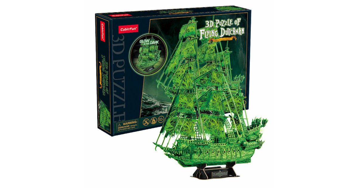 CubicFun Repülő Hollandi 3D Puzzle - 360 db | Pepita.hu