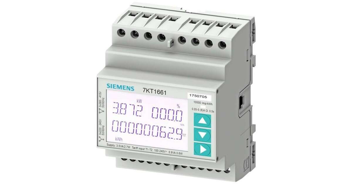 Siemens SENTRON PAC1600 Energiamérő - 230V, Modbus RTU | Pepita.hu
