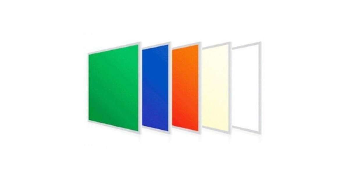 RGB-CCT LED panel , 600 x 600 mm , 40W , süllyesztett , négyzet ...