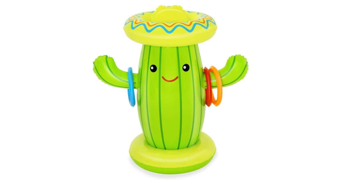 Bestway felfújható medence gyerekeknek, Sweet & Spiky Cactus sprinkler ...