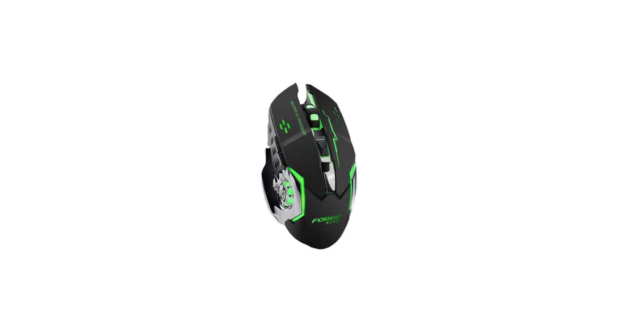 FOREV FV-W502 gamer mouse, wireless, LED optical, 3200 DPI, battery ...