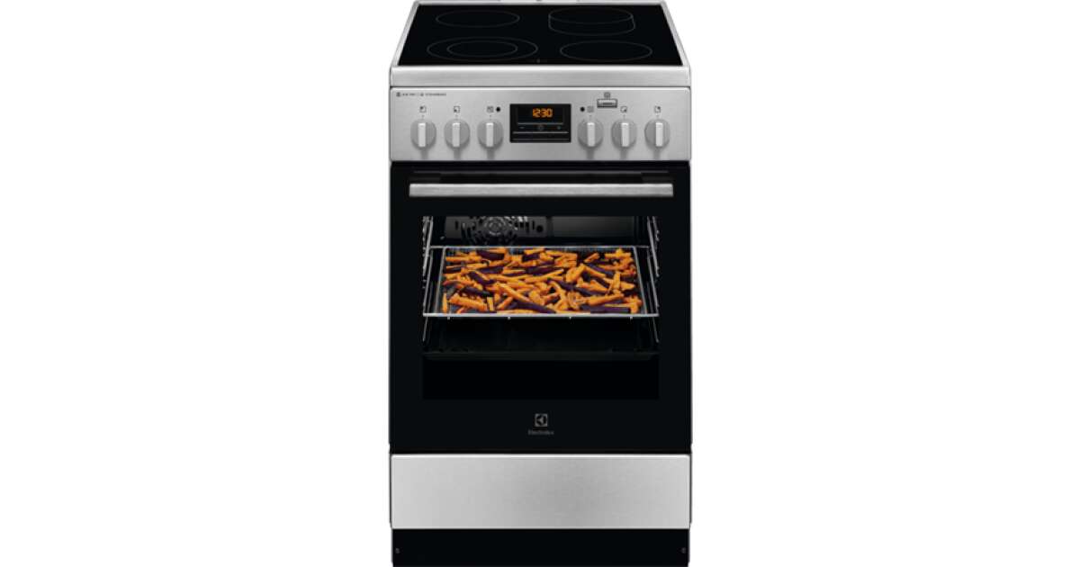 Electrolux LKR564200X Elektromos tűzhely, 58L, 4 főzőzóna, PlusSteam, A ...