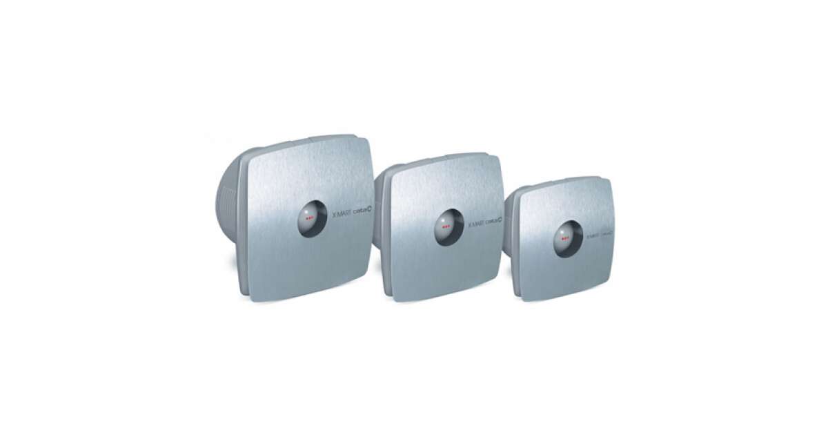 Cata Ventilation fan X-MART 10 MATIC INOX | Pepita.com