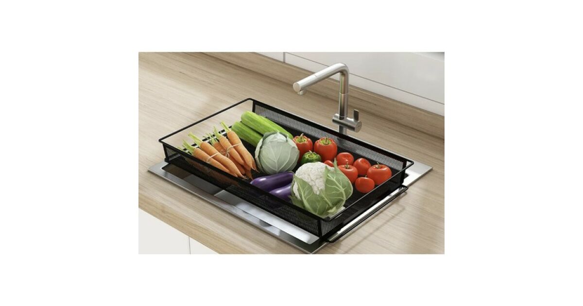 Raft mobil pe roti carucior bucatarie 3 rafturi dulap negru raft ...