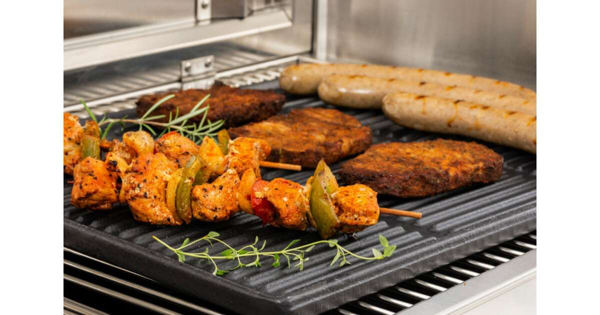 Grilltálca kétoldalas grill lap 48,5x32cm öntöttvas antracit 161579745 ...